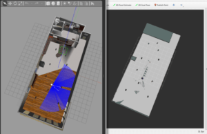 SLAM (自己位置推定) のための Localization ~Map作成完結編~ (ROS2-Foxy) - フードテックブログ